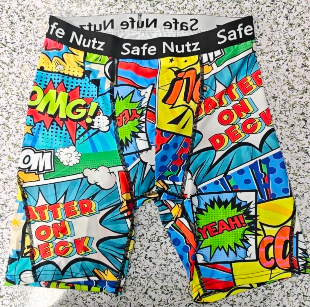Safe Nutz Compresion Shorts (Built-in Cup) – Batter On Deck